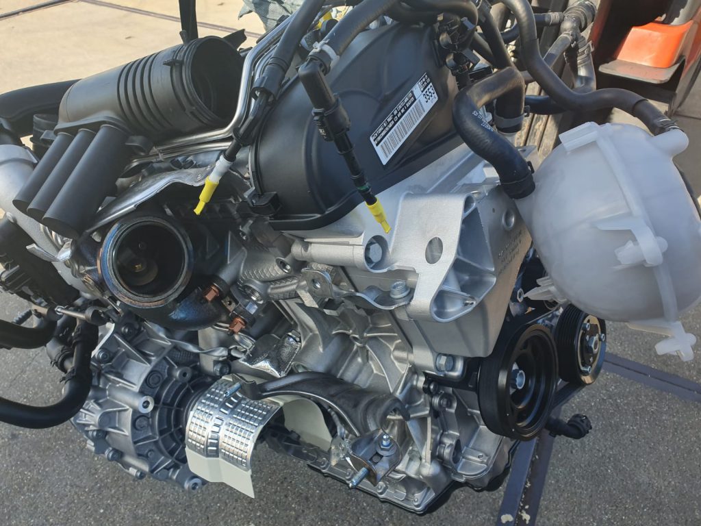 VW TIGUAN 5NA 1.4 TSI motor with the engine code: CZD
