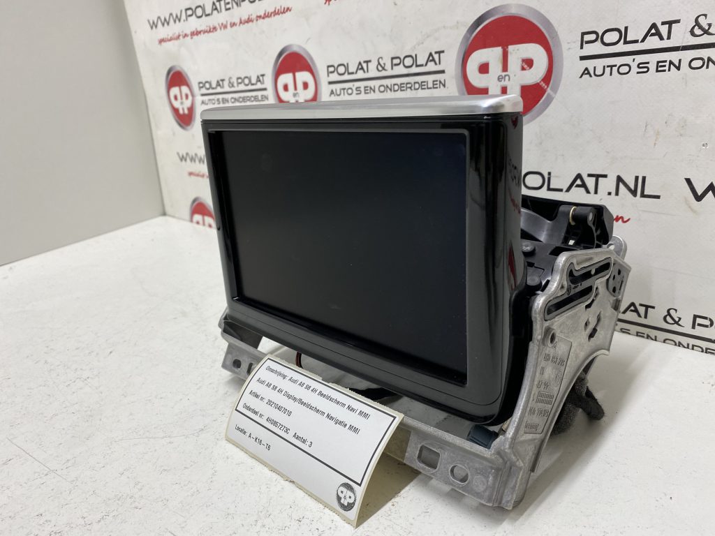 Audi A8 S8 4H Display Navi MMI 4H0857273C