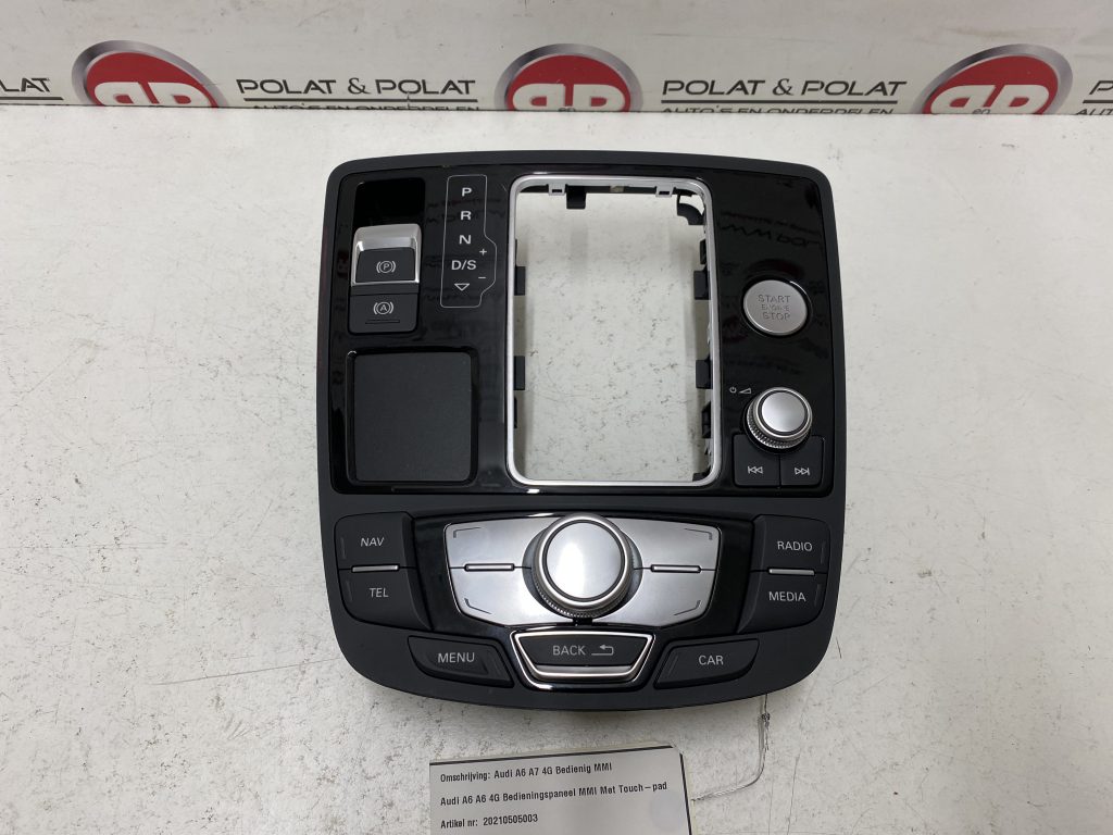 AUDI A6 A7 4G Operation Navi MMI 4G1919610H