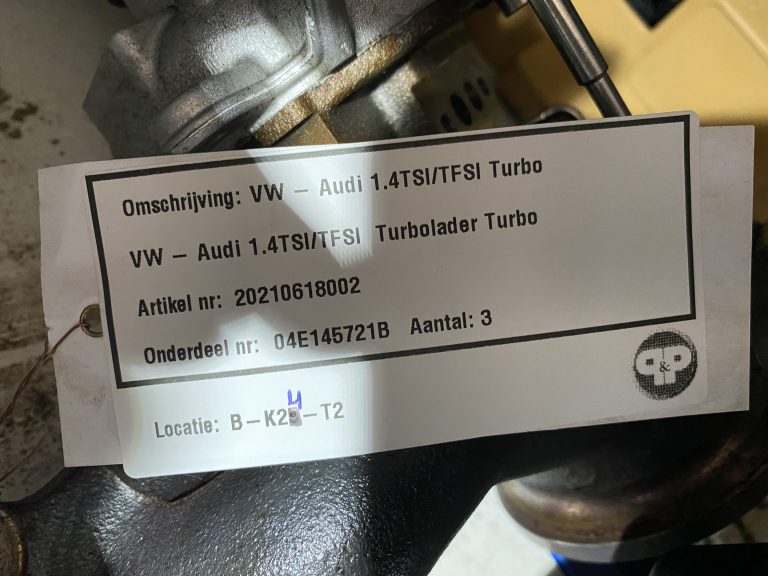 VW - Audi Turbolader Turbo 04E145721B - Polat & Polat