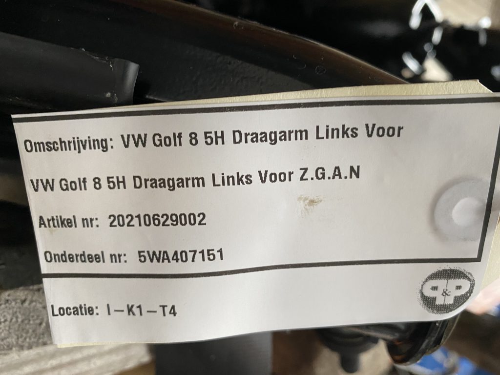 VW Golf 8 5H Suspension arm Links for 5WA407151
