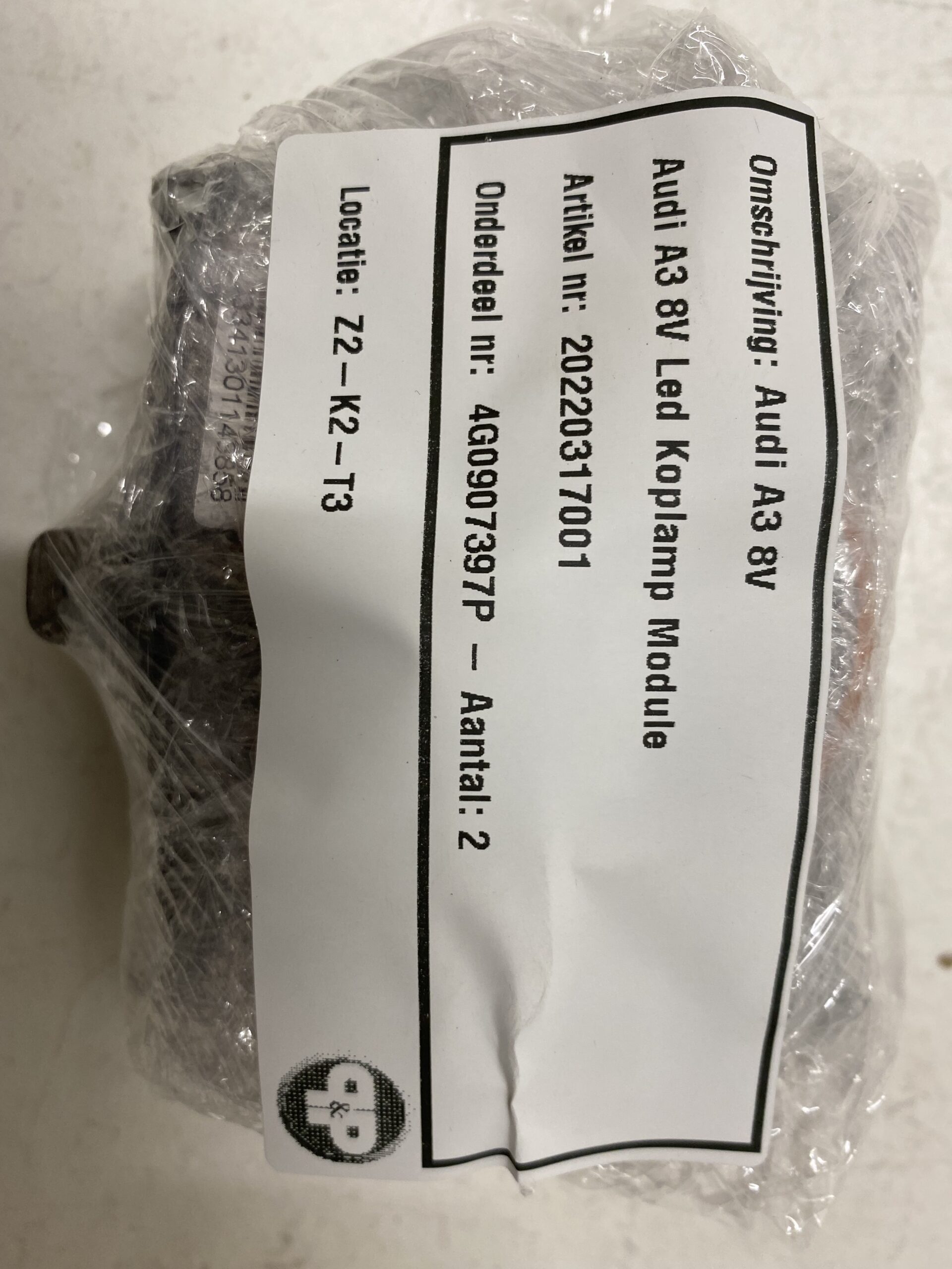 Audi A3 8V LED Headlight Module 4G0907397P