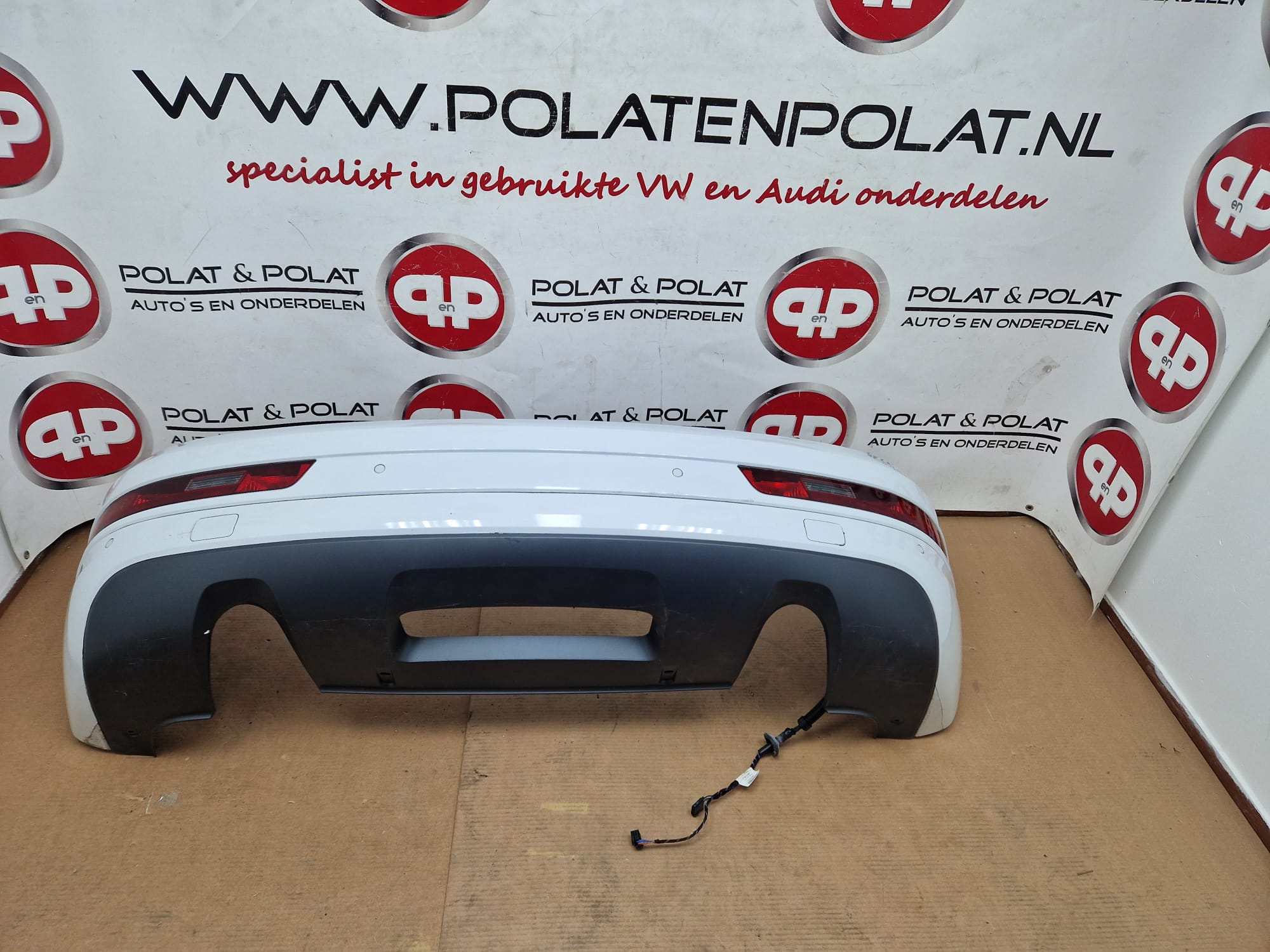 Audi Q3 8U Rear Bumper Dual Exhaust