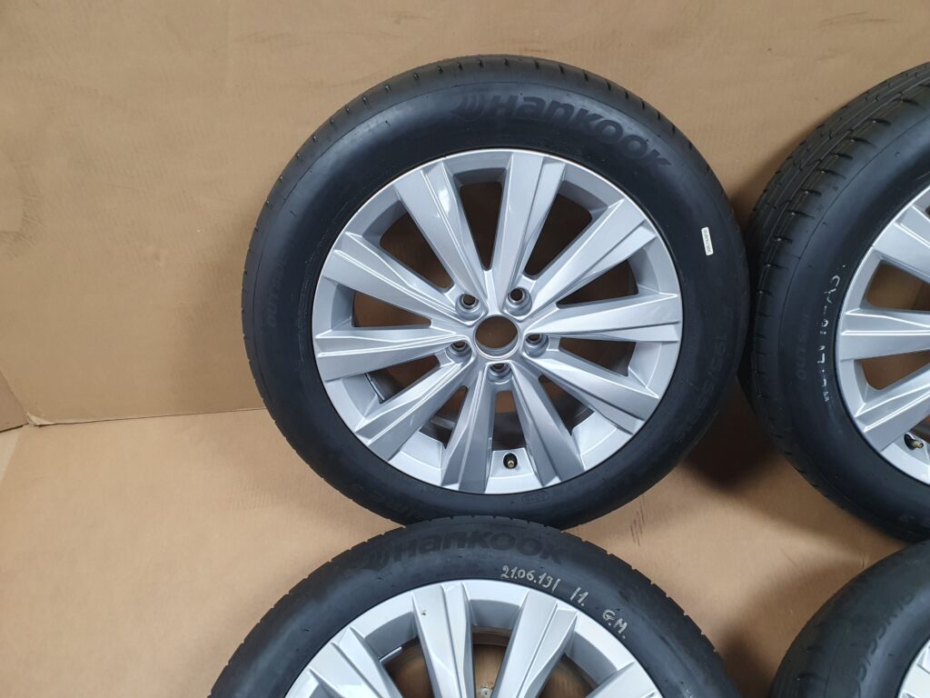 15 Inch VW POLO 2G Rims + Tire Set 2G0601025S