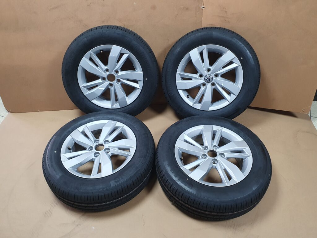 15 Inch VW Polo 2G Rims + Tire Set 2G0601025AD