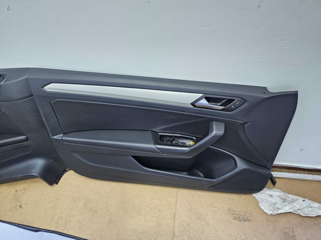 VW T-Roc Convertible leather interior