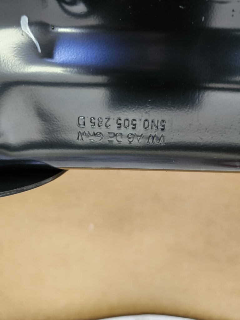 new VW Tiguan 5NA Rear Axle Chassis