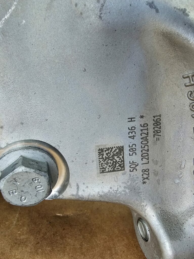 new VW Tiguan 5NA Rear Axle Chassis