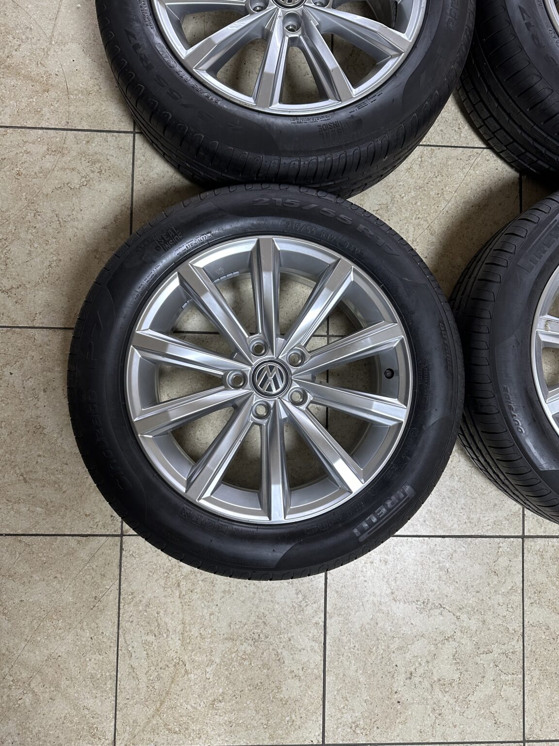 VW Passat B8 3G Rims 17 Inch With Tires