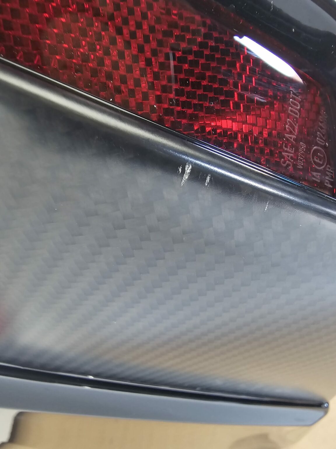Audi RS7 4K Rear bumper carbon