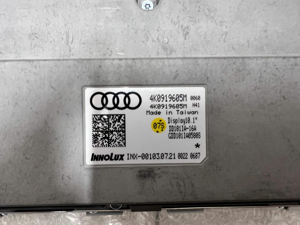 Audi A6 A7 4K Navigation Display Screen