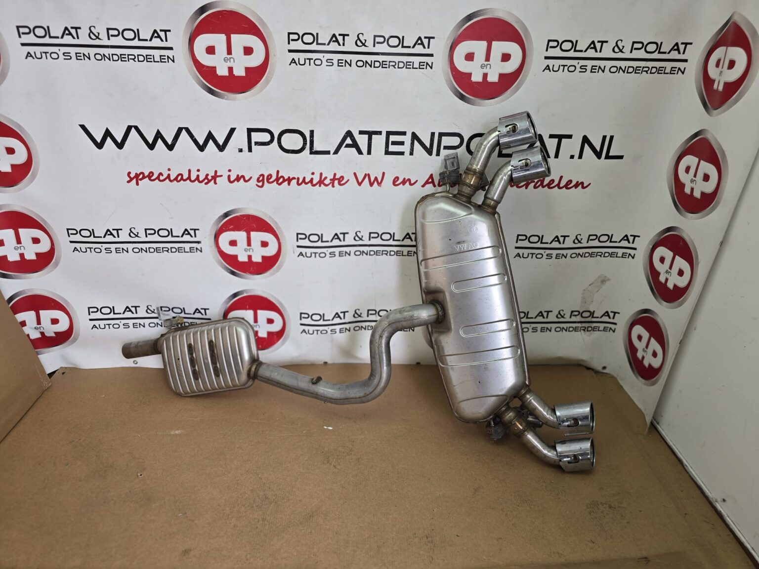 VW Golf 7 R Facelift Uitlaat - Polat & Polat