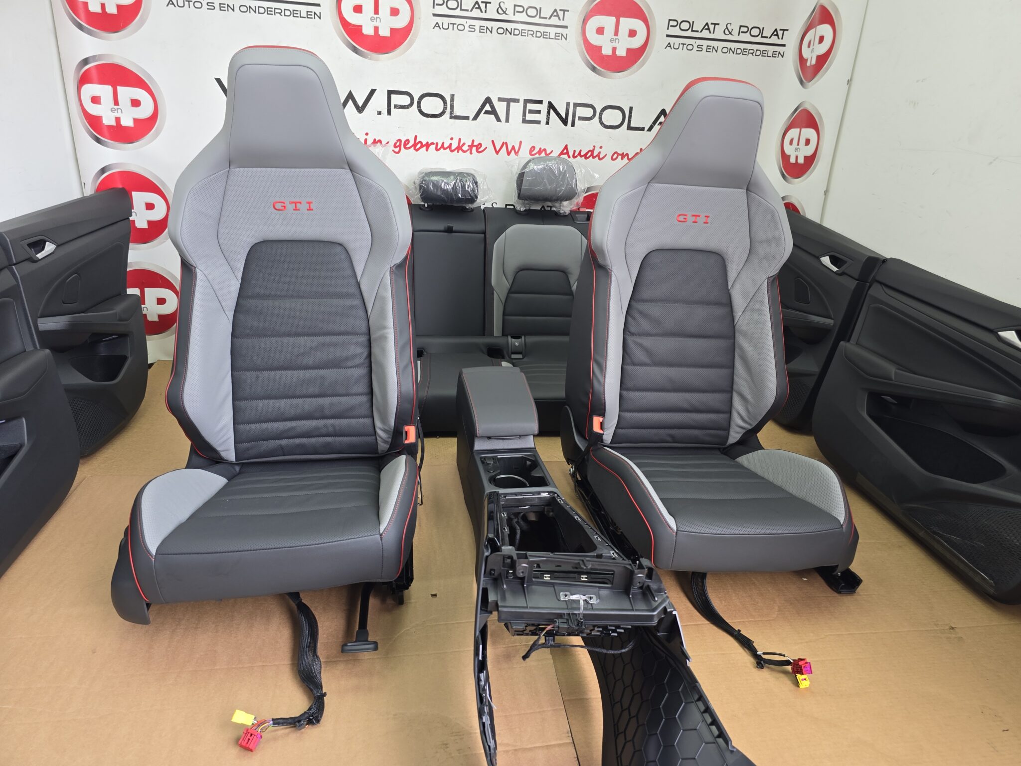 VW Golf 8 Gti leather interior
