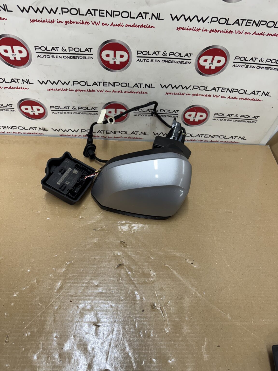 Audi Q3 F3 exterior mirror left electrically folding LZ7G