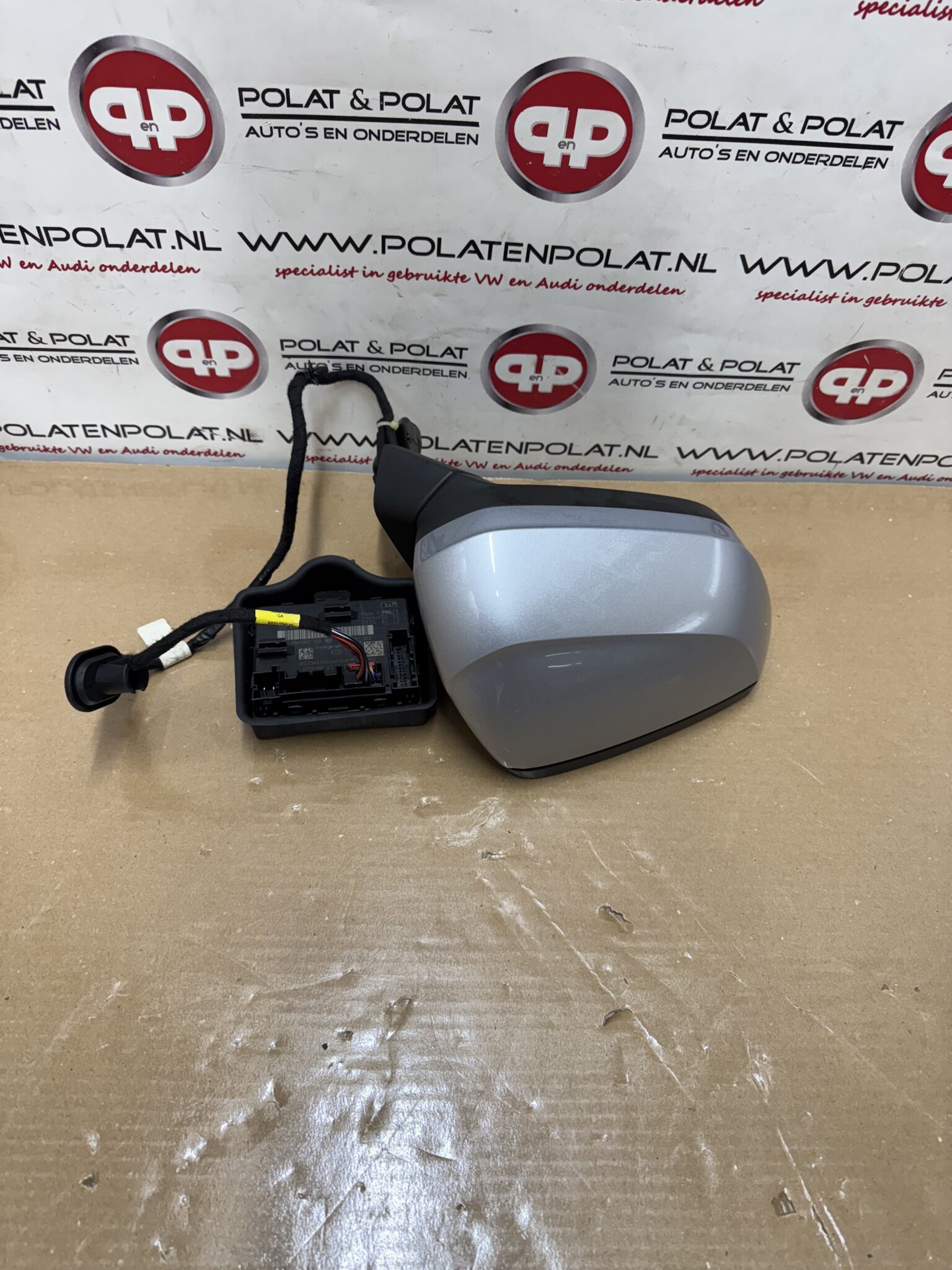 Audi Q3 F3 buitenspiegel rechts elektrisch inklapbaar LZ7G - Polat & Polat